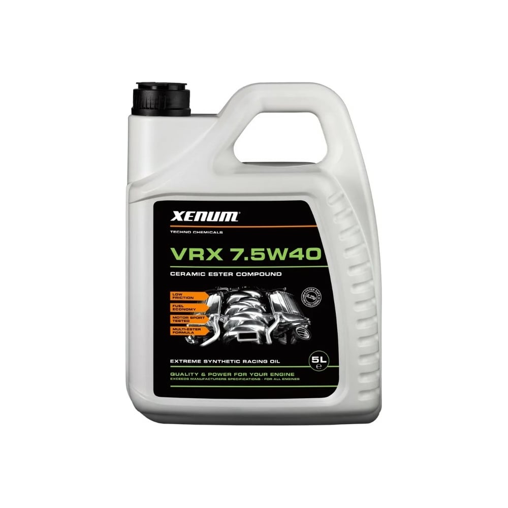 Моторное синтетическое масло XENUM VRX 7.5W40, 5 л 1020005 - выгодная ...