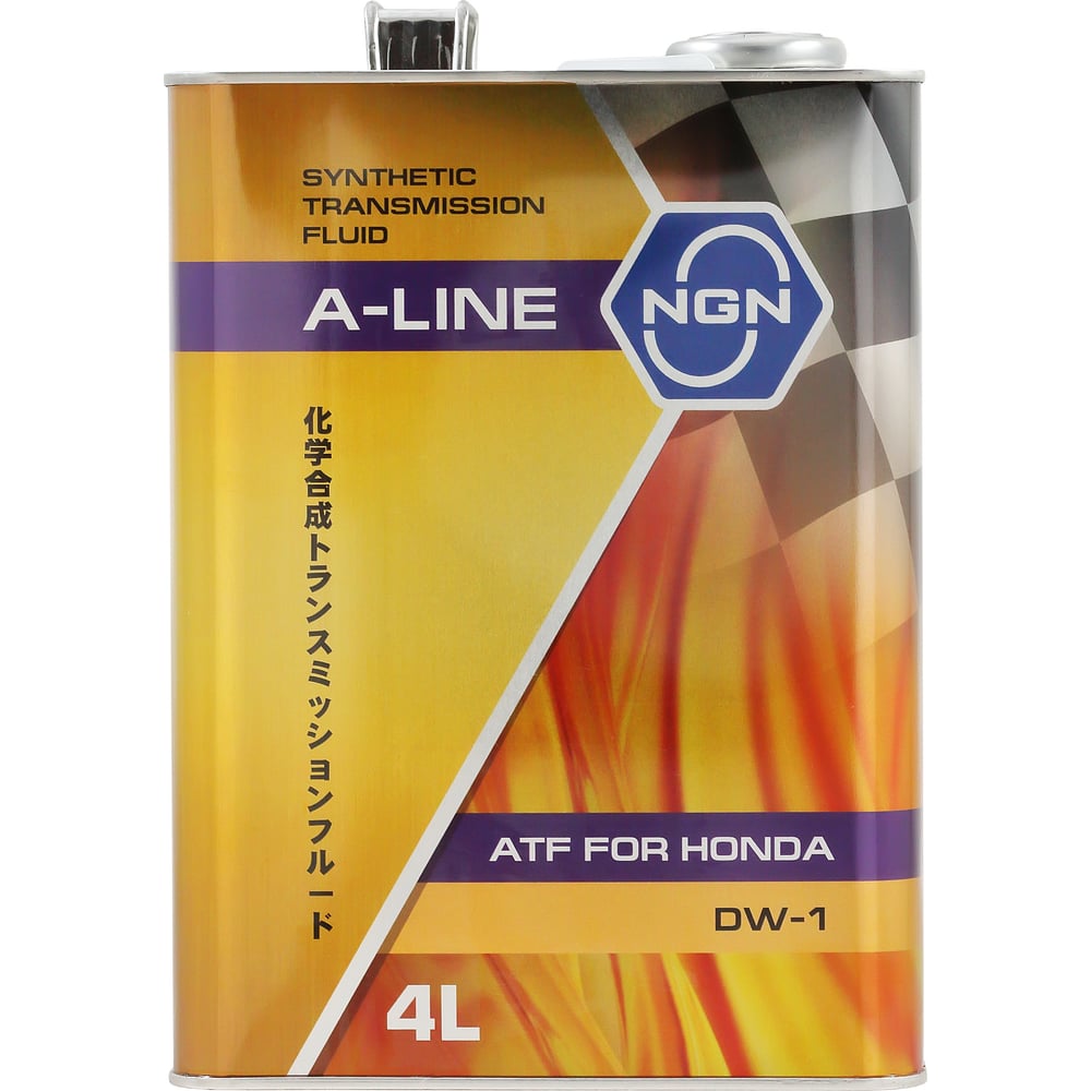 Трансмиссионное масло NGN A-LINE ATF DW-1 синтетическое, 4л V182575206 ...