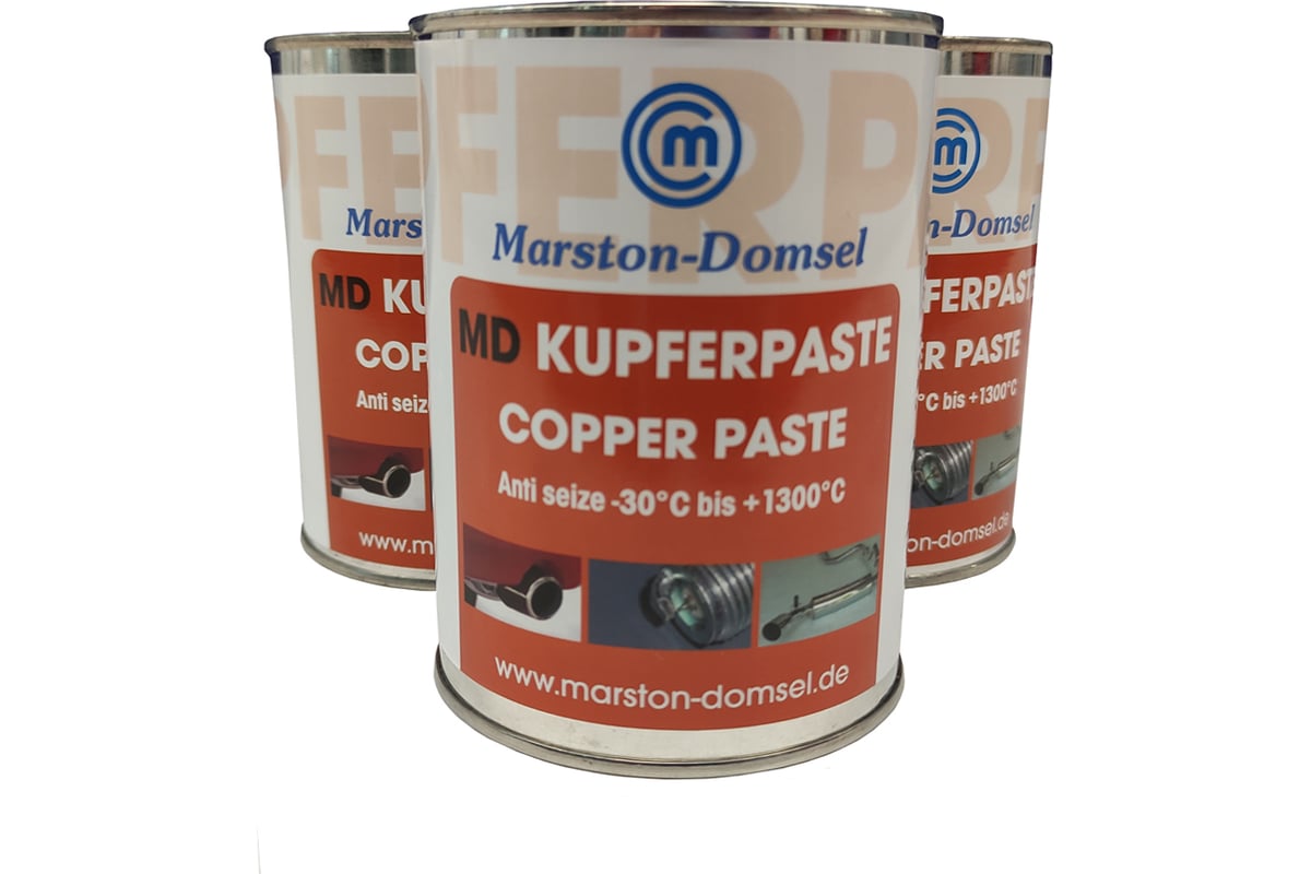 Медная паста WIEDERKRAFT MARSTON-DOMSEL Md. 500 г. флакон MCO.D500 ...