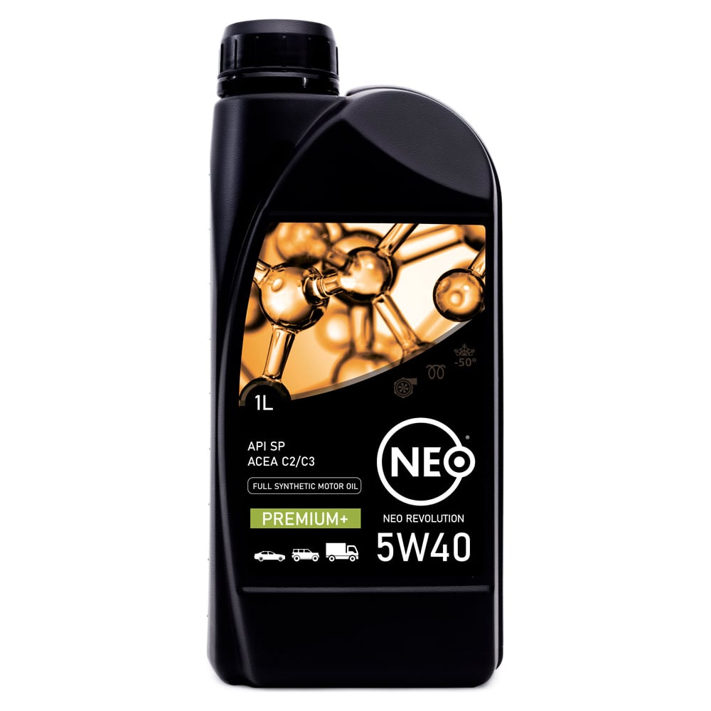 Моторное масло Revolution NEO 5W40, синтетическое, SP, C2/C3, 1 л ...