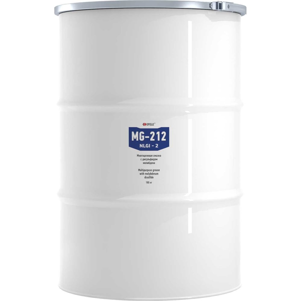 Литиевая смазка EFELE MG-212 180 кг / Аналог Molykote BR2 Plus 0093666 ...