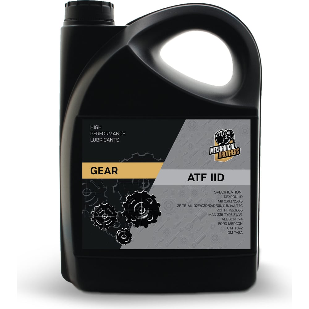 Трансмиссионное масло MECHANICAL BROTHERS MB GEAR ATF IID, 5 л ...
