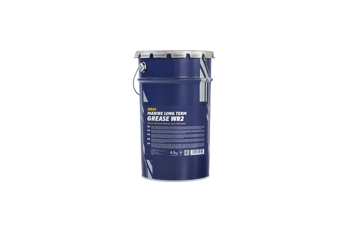 Пластичная водостойкая смазка MANNOL WR-2 Universal Long Term Grease ...