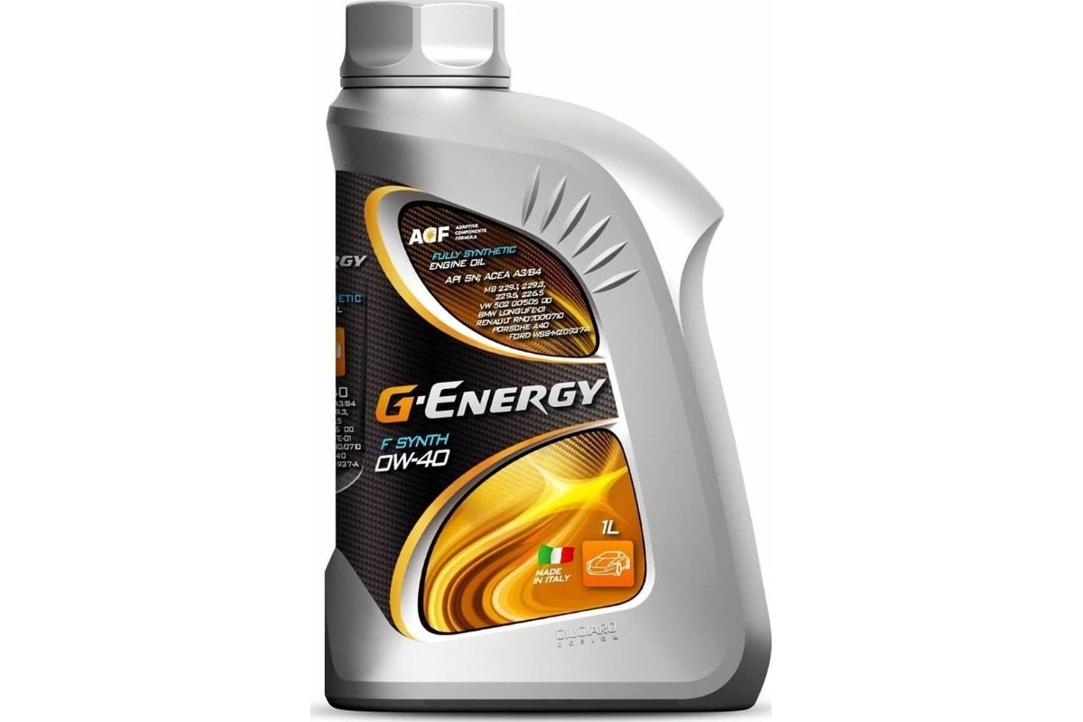 Моторное масло G-ENERGY f synth 0w-40, 1 л 2531401268 - выгодная цена ...