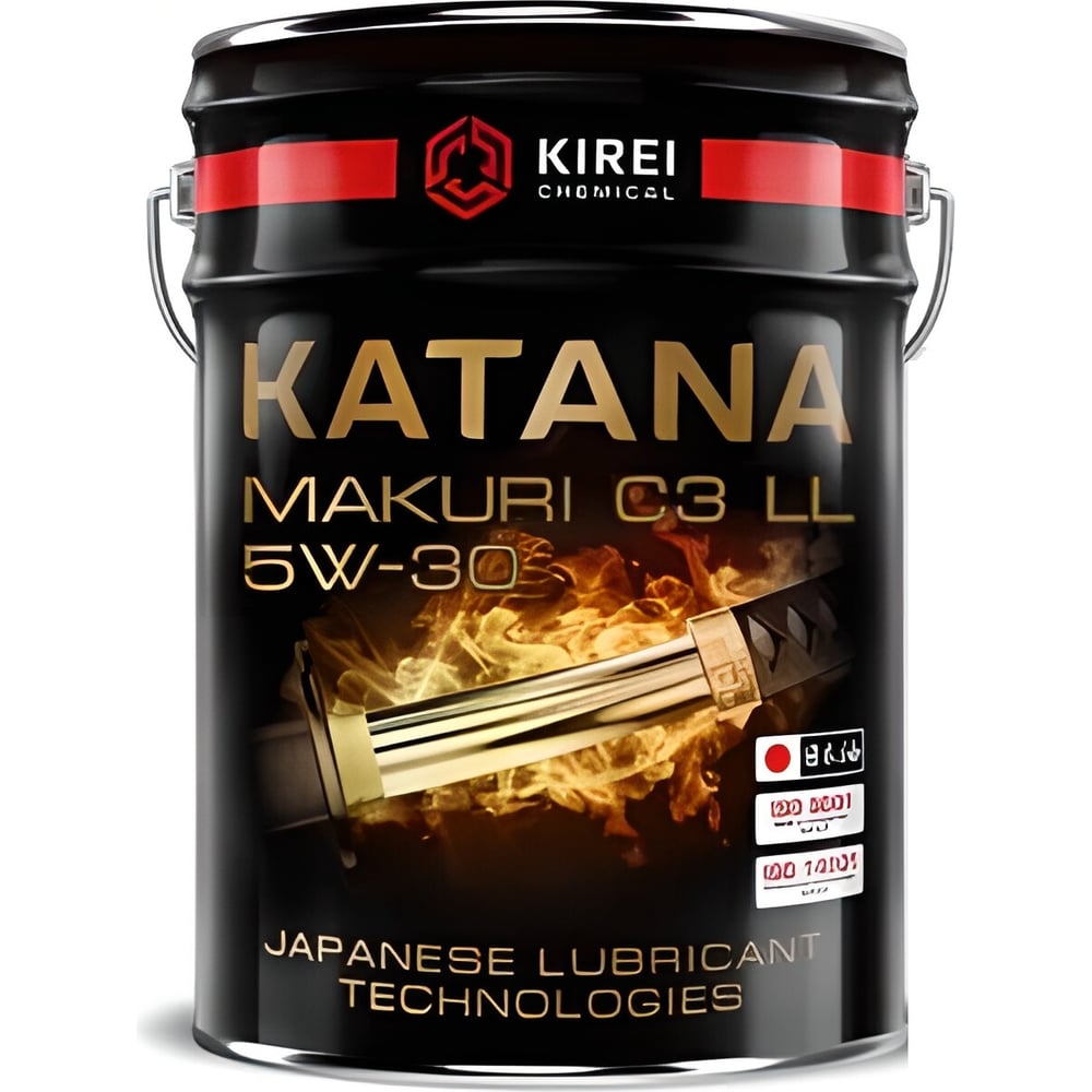 Моторное масло KATANA MAKURI C3, 5W-30 LL, бочка 200 л 301 - выгодная ...
