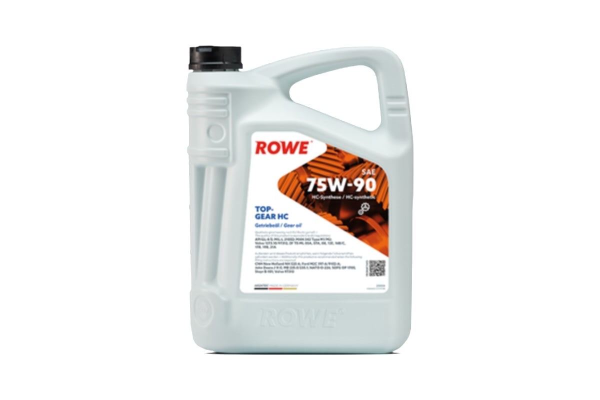 Трансмиссионное масло ROWE HIGHTEC TOPGEAR SAE 75W-90 HC NEW 25034-0050-99 - выгодная цена ...