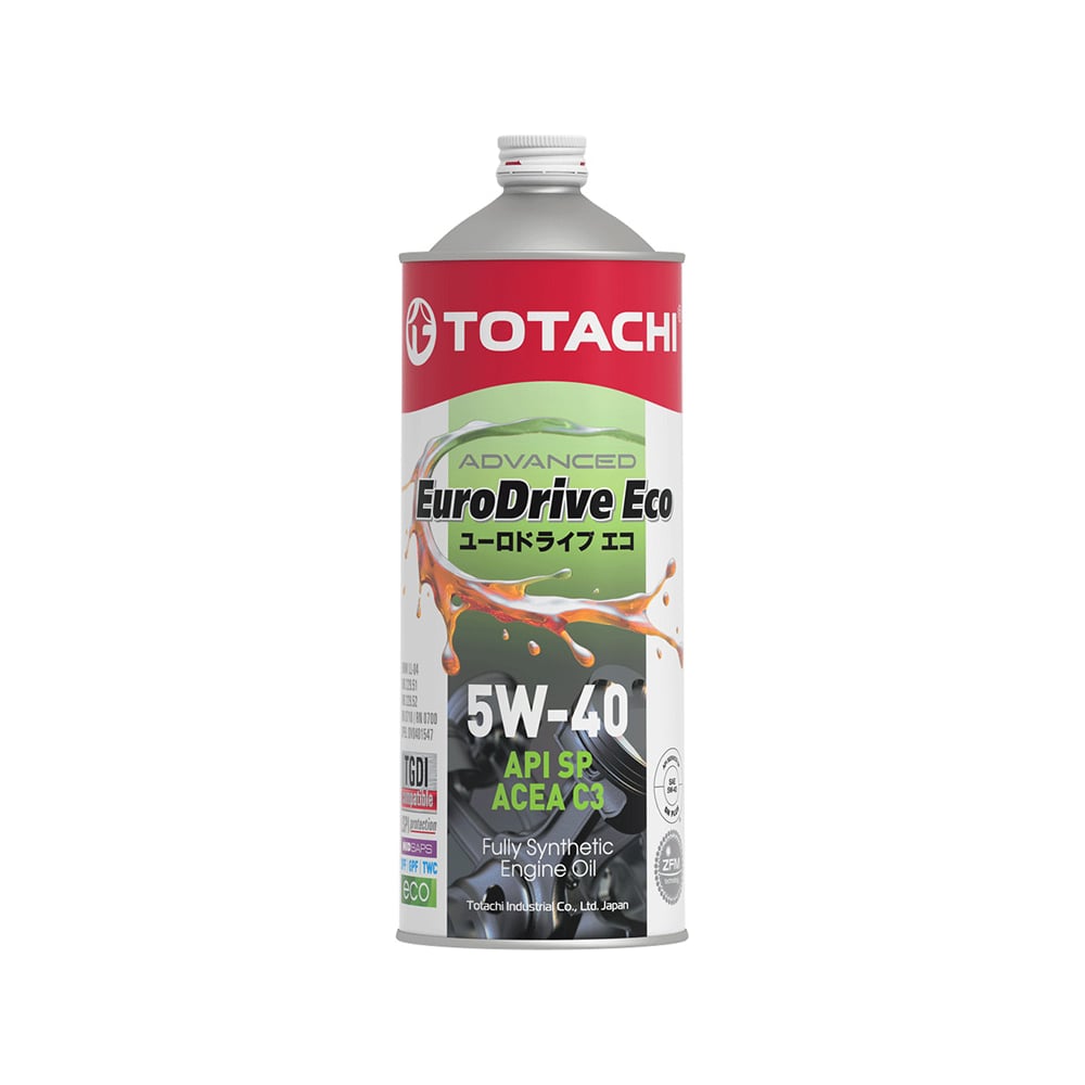 Синтетическое моторное масло TOTACHI EURODRIVE ECO Fully Synthetic 5W ...