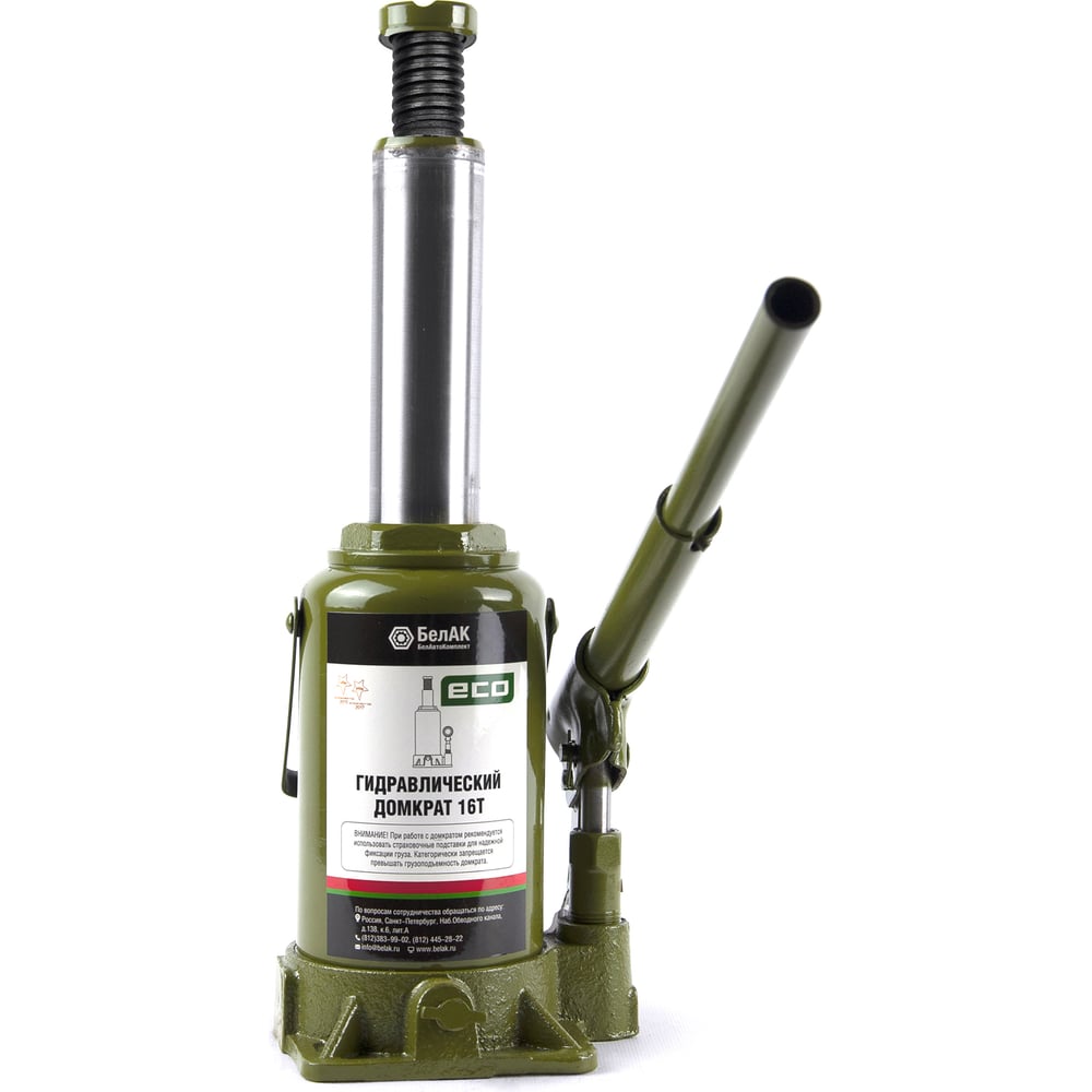 Гидравлический домкрат БелАК 16 т, ECO БАК.70020 - купить для ...