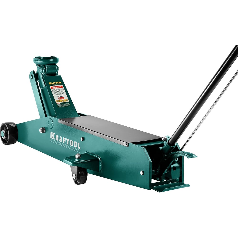 Подкатной домкрат для тяжелой техники KRAFTOOL High-lift 10т 160-560мм ...