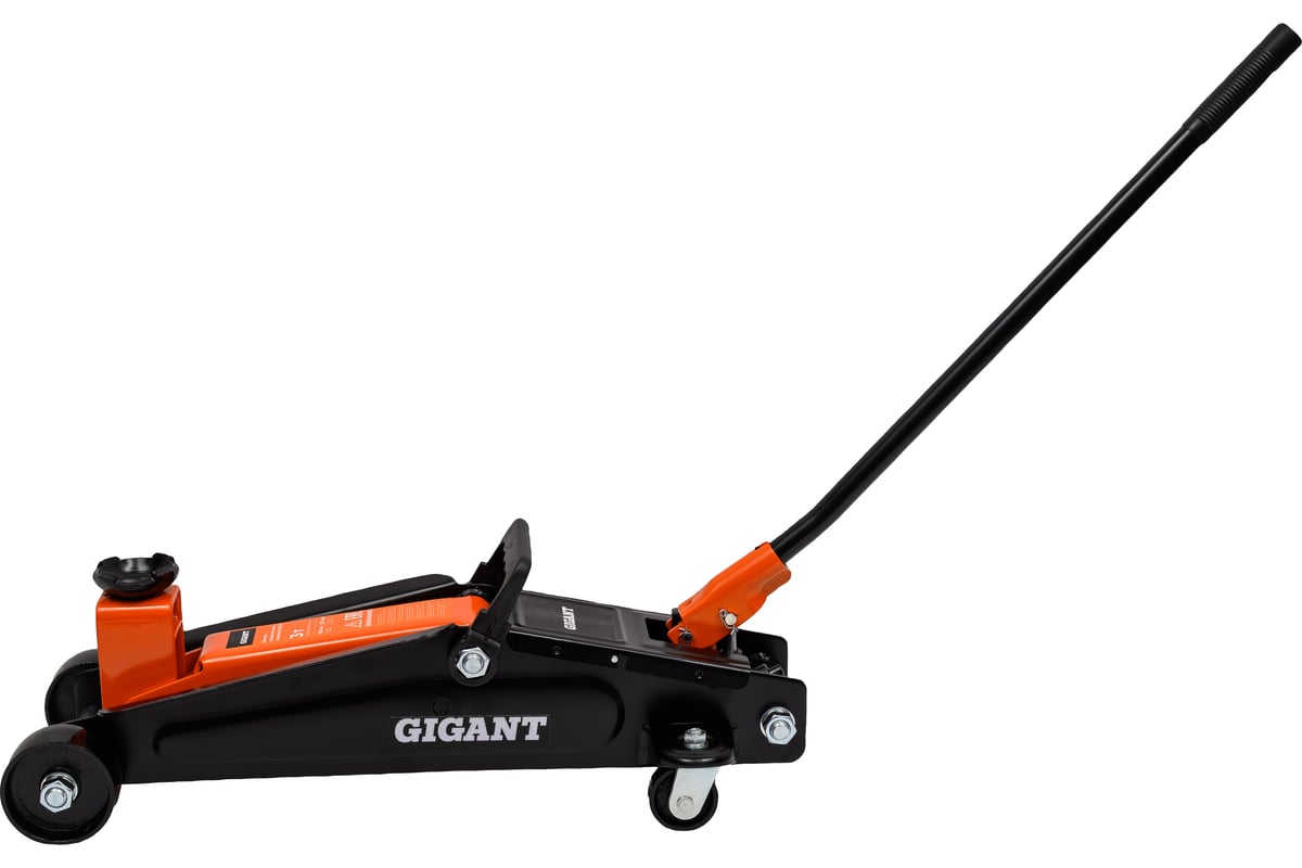 Подкатной домкрат Gigant 3т увеличенная высота подъема, подхват-192мм ...