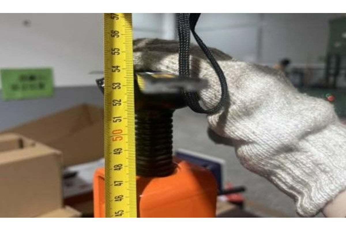 Подкатной домкрат Gigant 3т увеличенная высота подъема, подхват-192мм ...