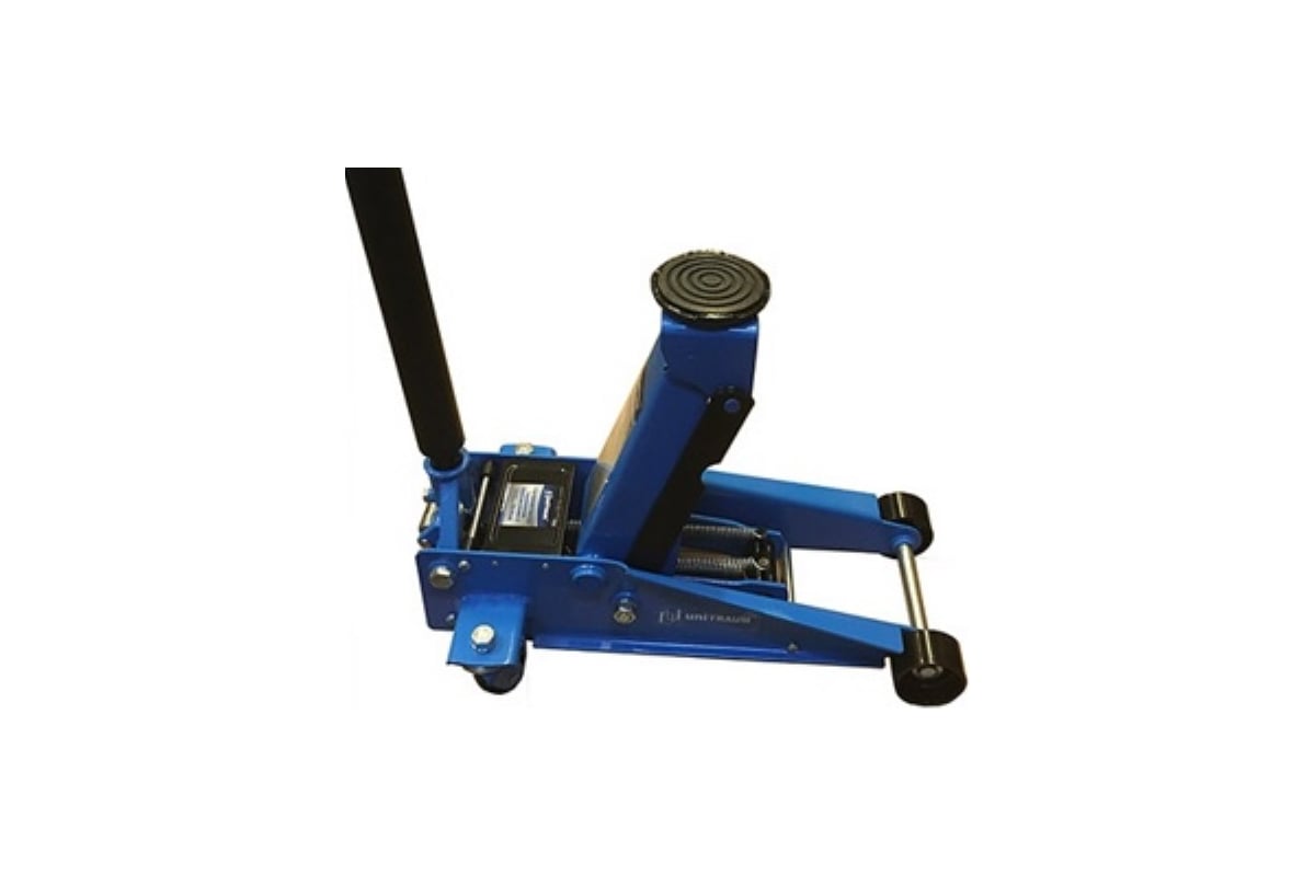 Двухплунжерный подкатной домкрат UNITRAUM UN-70208 (3т, 135мм-470мм ...