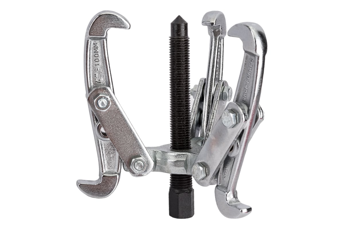 Шарнирный трехлапый съемник KRAFT 100 мм Cr-V KT 701031 - выгодная цена ...