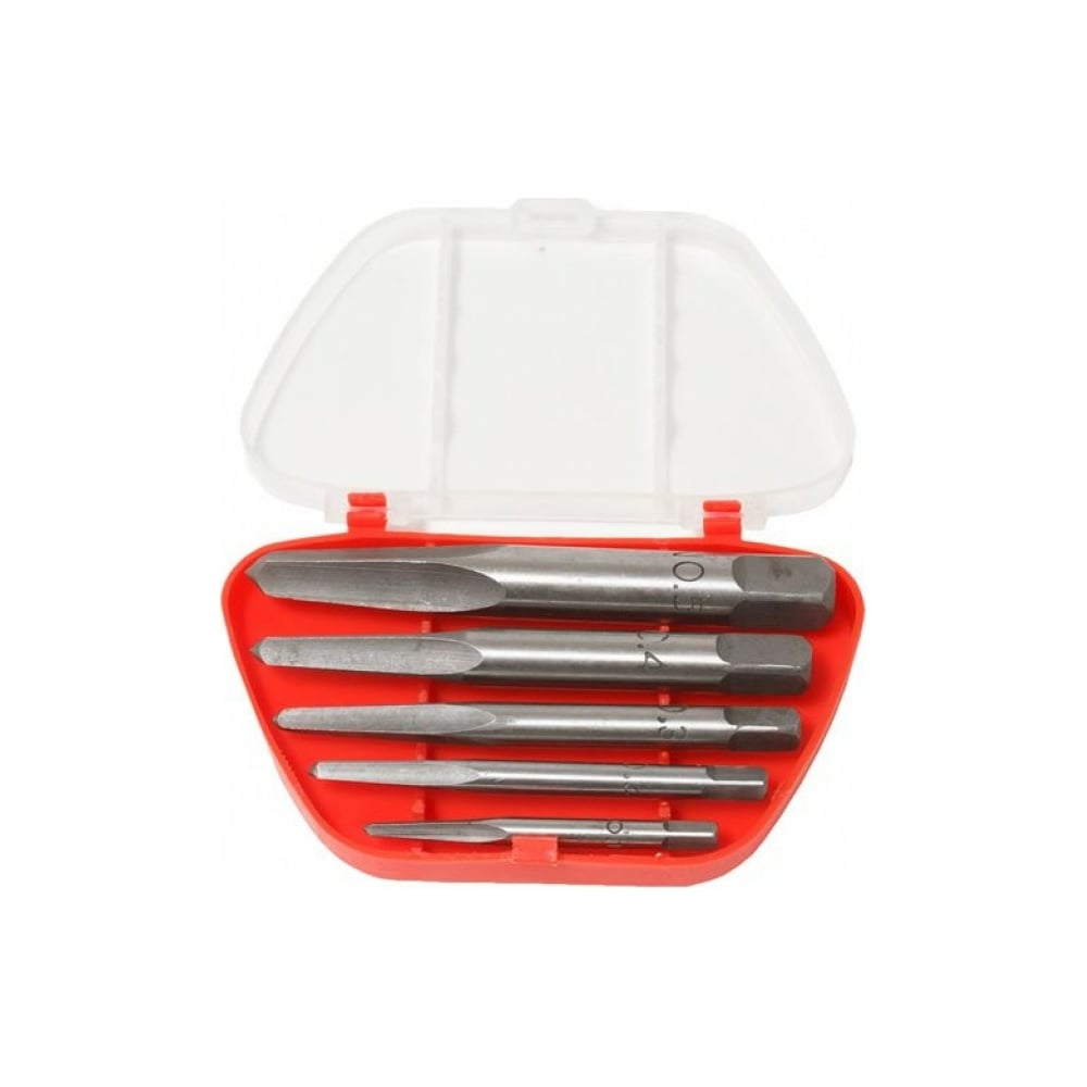 Набор экстракторов резьбы Rockforce HSS 4241, 5 предметов, М3-М25 RF-63005C(27782) - выгодная ...