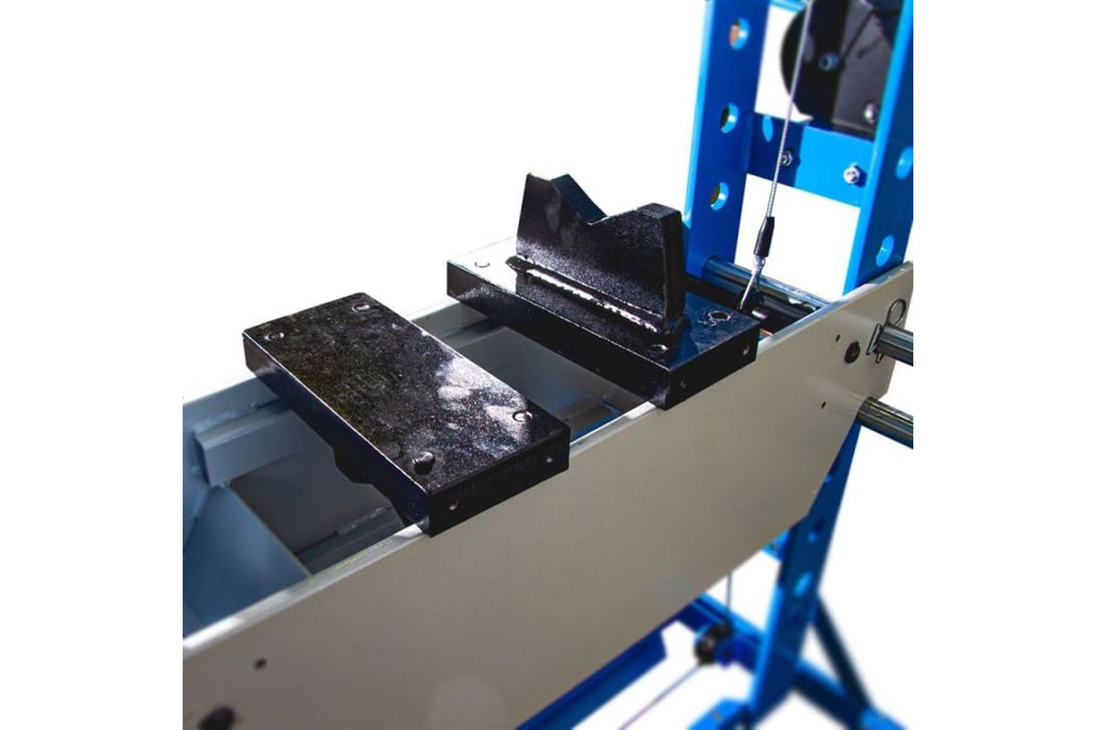 Пресс гидравлический Rossvik 100т, напольный, электропривод цвет синий RAL 5005 HJ0883.5005 ...