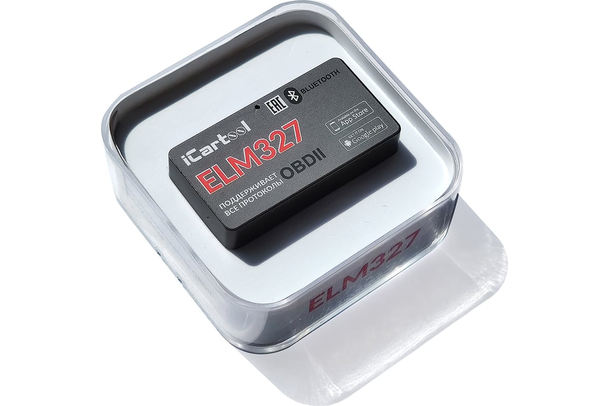 Диагностический адаптер iCartool ELM327 BT Android / IOS IC-327 ...