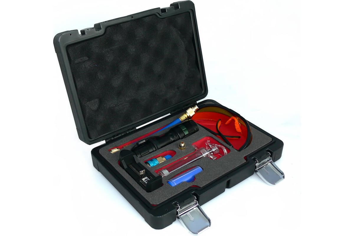 Набор для поиска утечек хладагента в системе А/С Car-Tool UV CT-1000 ...