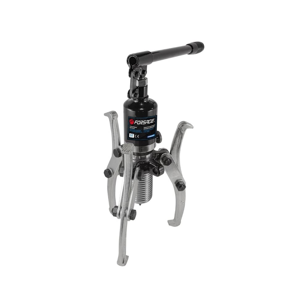 Съемник двух-трехлапый переставной гидравлический Forsage 5т в кейсе F ...