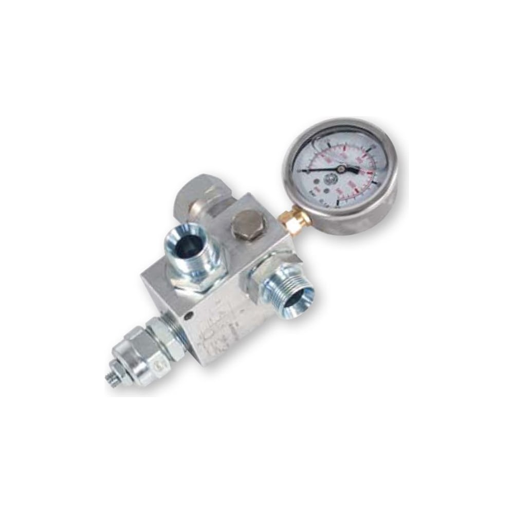 Клапан сброса давления с манометром Flexbimec 1/2" BSP (F) х 1/2" BSP ...