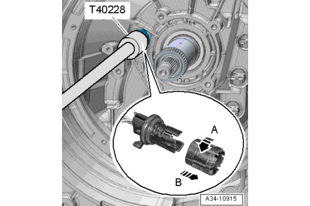 Головка разъема на модуле датчиков T40228 Car-Tool CT-B1715 - выгодная ...