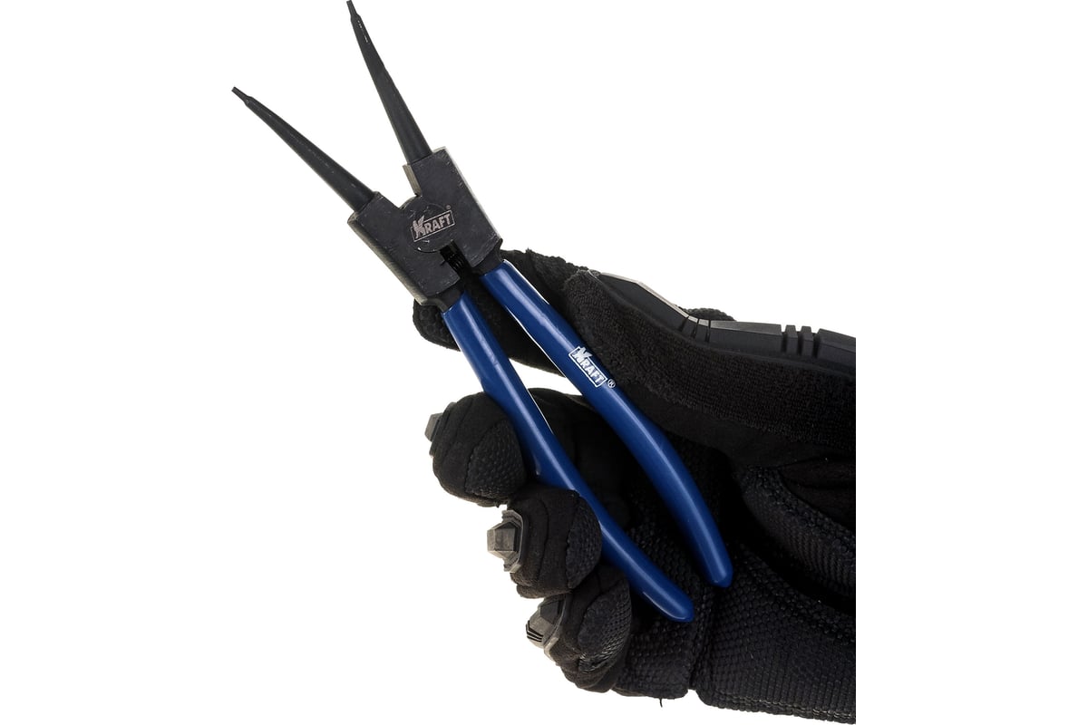 Съемник наружных стопорных колец KRAFT прямой, 180 мм KT 700962 ...