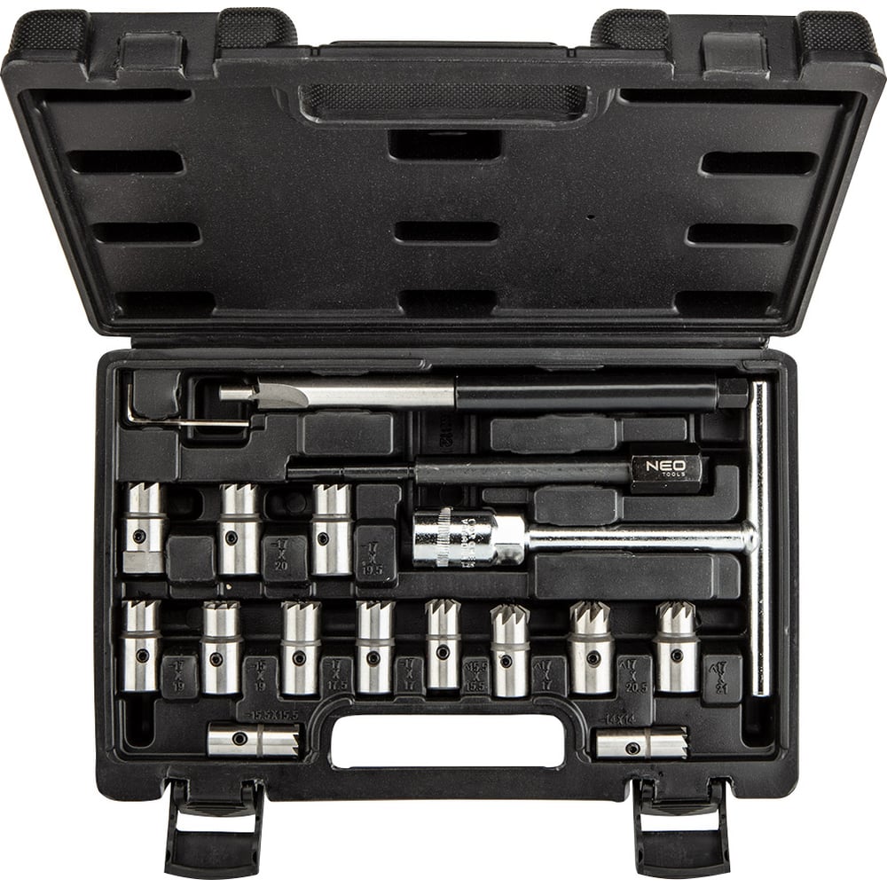 Набор для чистки посадочных мест дизельных форсунок NEO Tools 17 шт. 11 ...