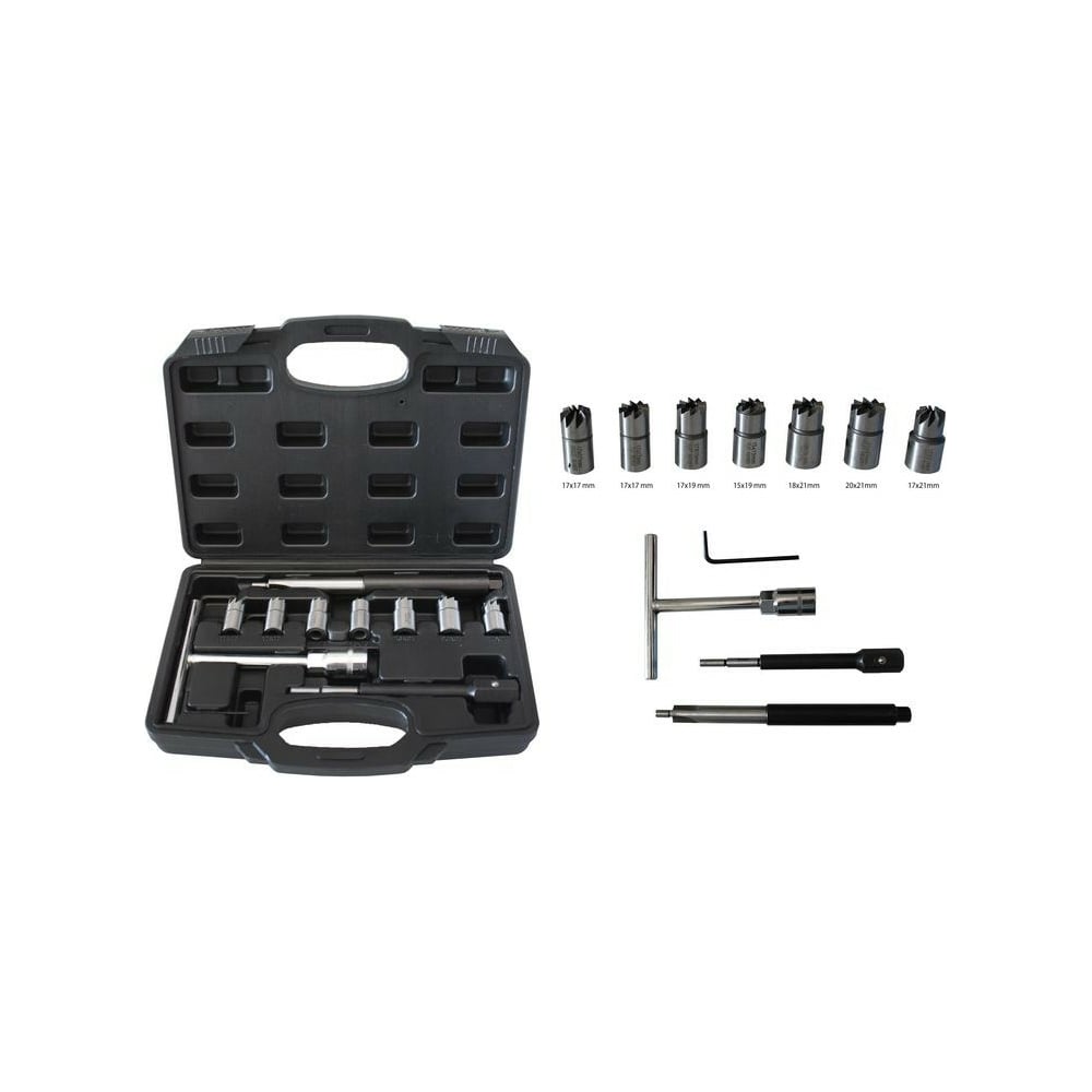 Набор фрез для чистки и восстановления дизельных форсунок Forsage 10 ...