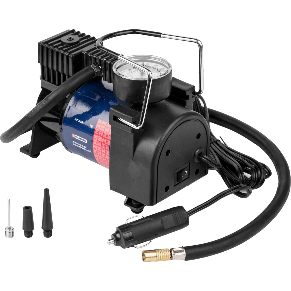 Компрессор автомобильный MARSHALL 35 л/мин MR0100 - выгодная цена ...