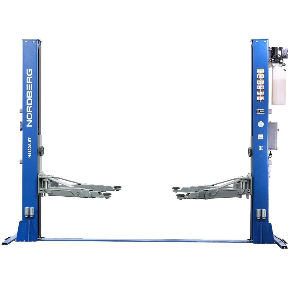 2х-стоечный подъемник NORDBERG 5 т, 380 В N4122A-5T по цене от 330928 ...