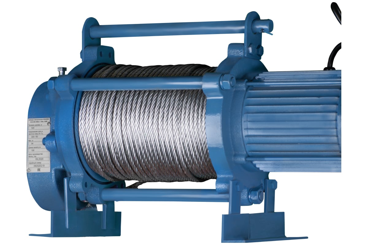 Электрическая лебедка GEARSEN KCD 0.5 т, 100 м, 380 В GKCD 500-100-380 - выгодная цена, отзывы ...