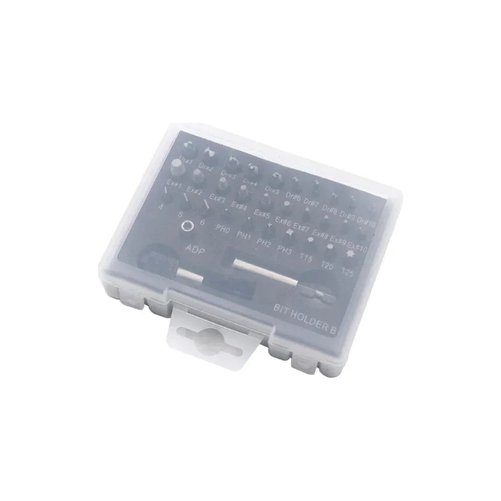 Экстракторы для выкручивания сломанных саморезов и болтов Vitatools набор 20 шт + 10 бит. с ...