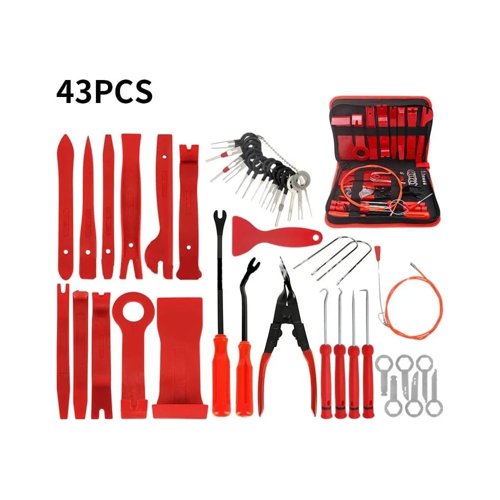 Набор съемников обшивки двери Vitatools 43 предмета nabor-43 - выгодная цена, отзывы ...