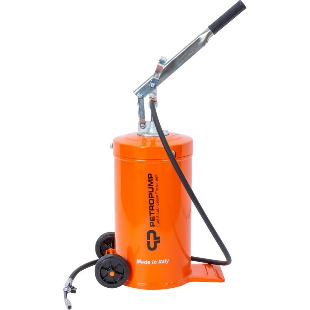 Ручной солидолонагнетатель Petropump 16 кг, с тележкой, 150 бар ...