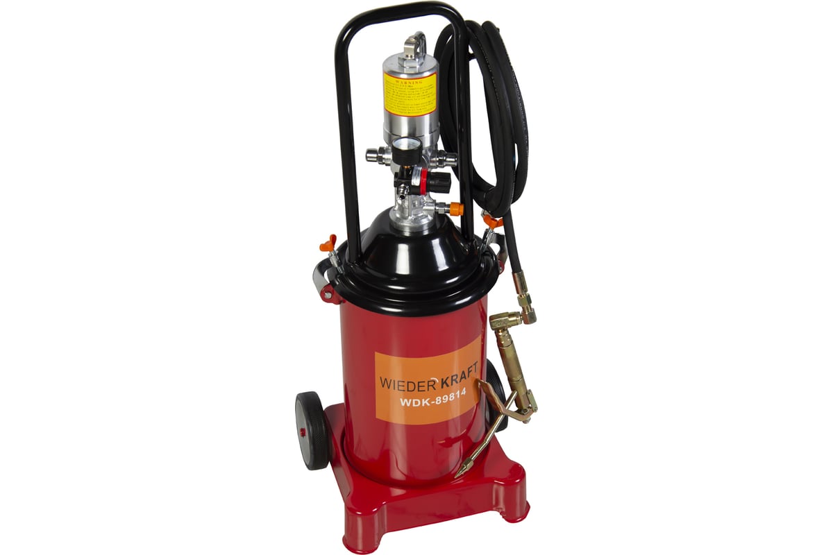 Солидолонагнетатель WIEDERKRAFT с пневматическим приводом WDK-89814 ...