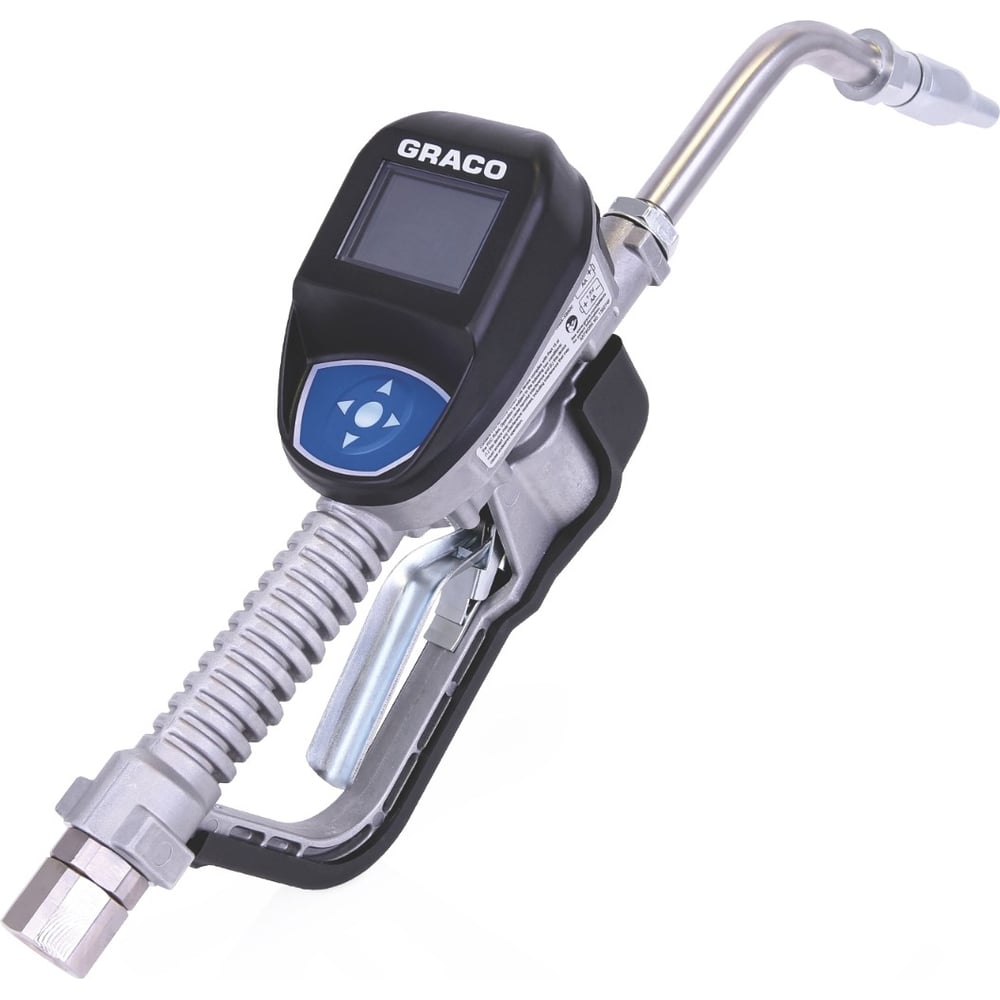 Раздаточный пистолет с расходомером GRACO 1/2bspp, жесткая насадка, д ...