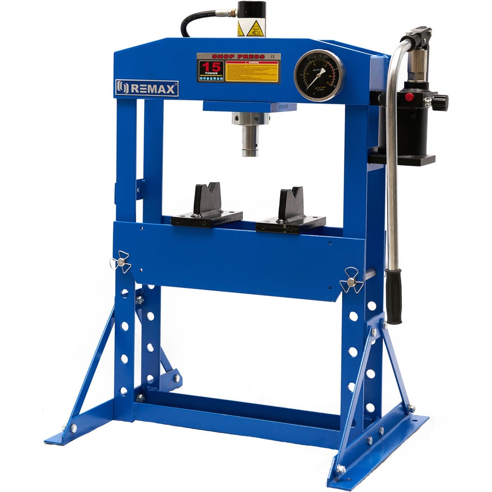Пресс гидравлический ROSSVIK 15 тонн, настольный, цвет синий RAL 5005 HJ0821.5005 - выгодная ...