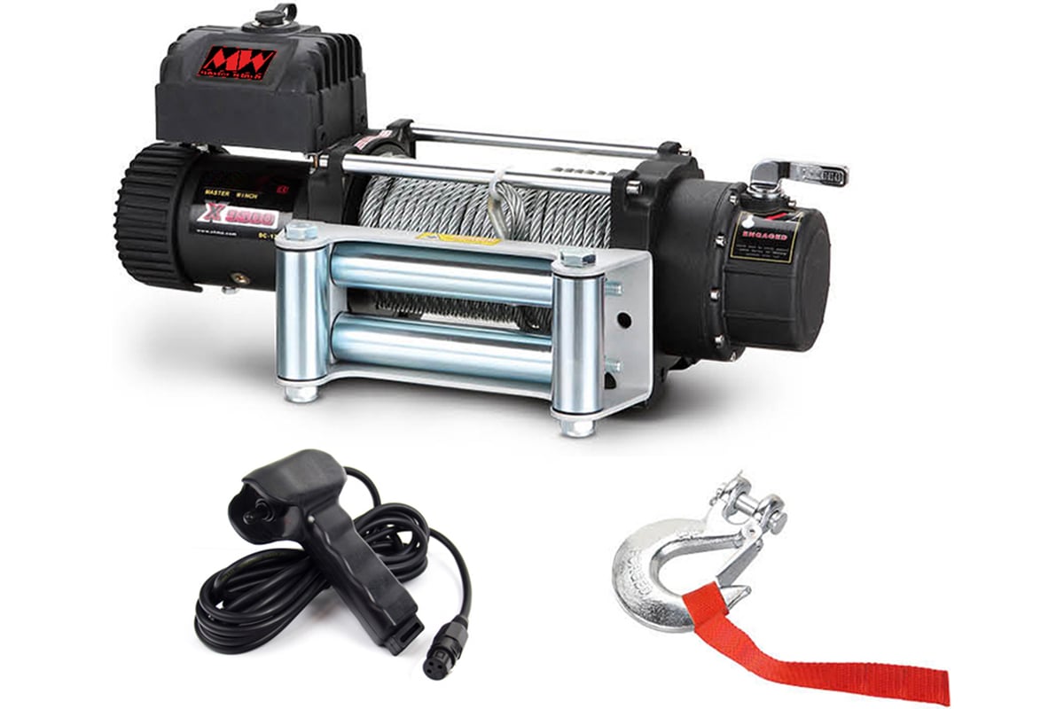 Автомобильная электрическая лебедка Master-Winch MW X 9500 4.01.02.08 - выгодная цена, отзывы ...