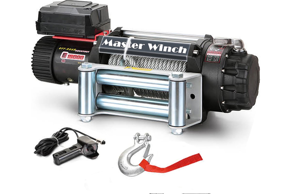 Автомобильная электрическая лебедка Master-Winch MW E 15000 4.01.05.05 - выгодная цена, отзывы ...
