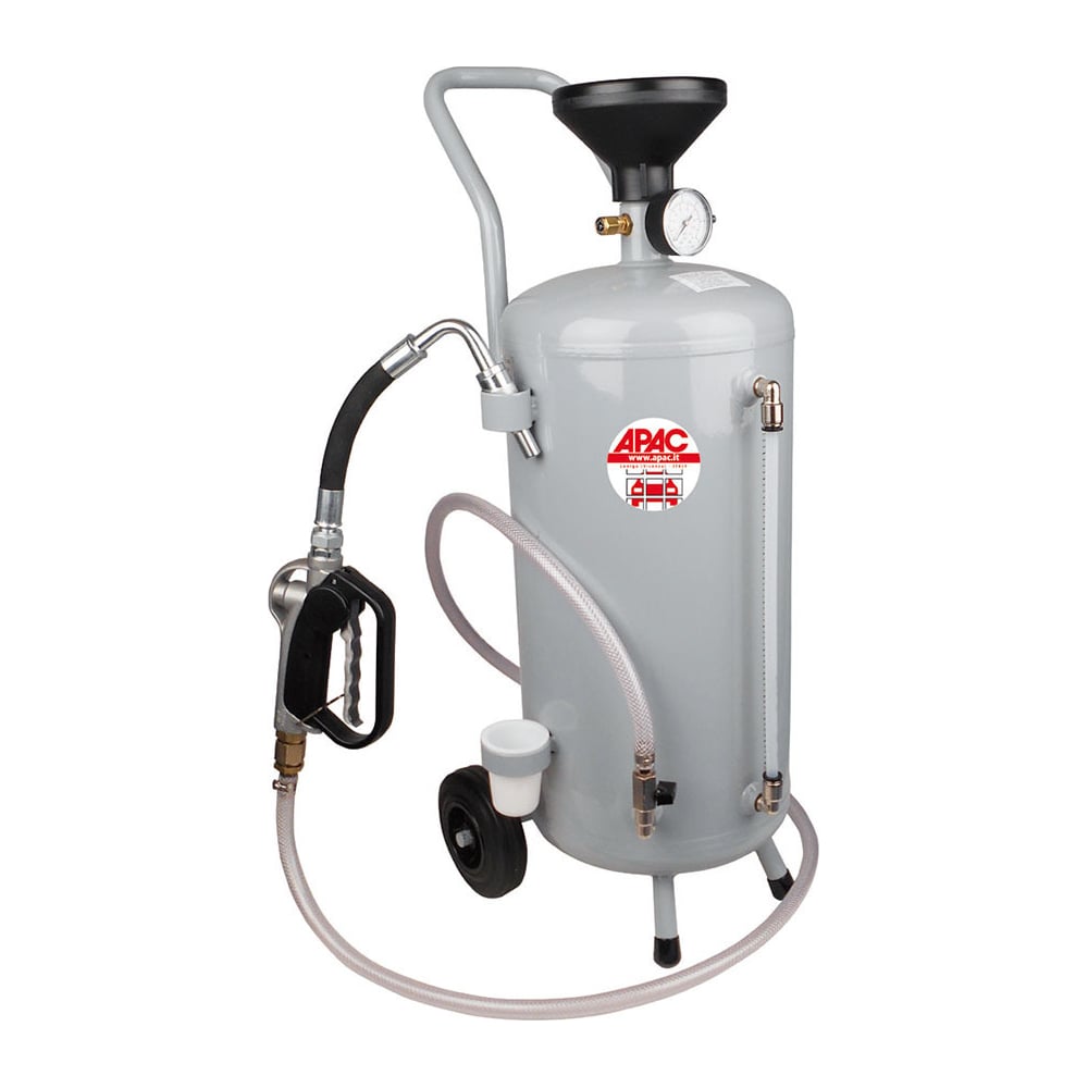 Мобильный нагнетатель масла APAC с пневмоприводом, объем бака 24 л 1910N - выгодная цена, отзывы ...