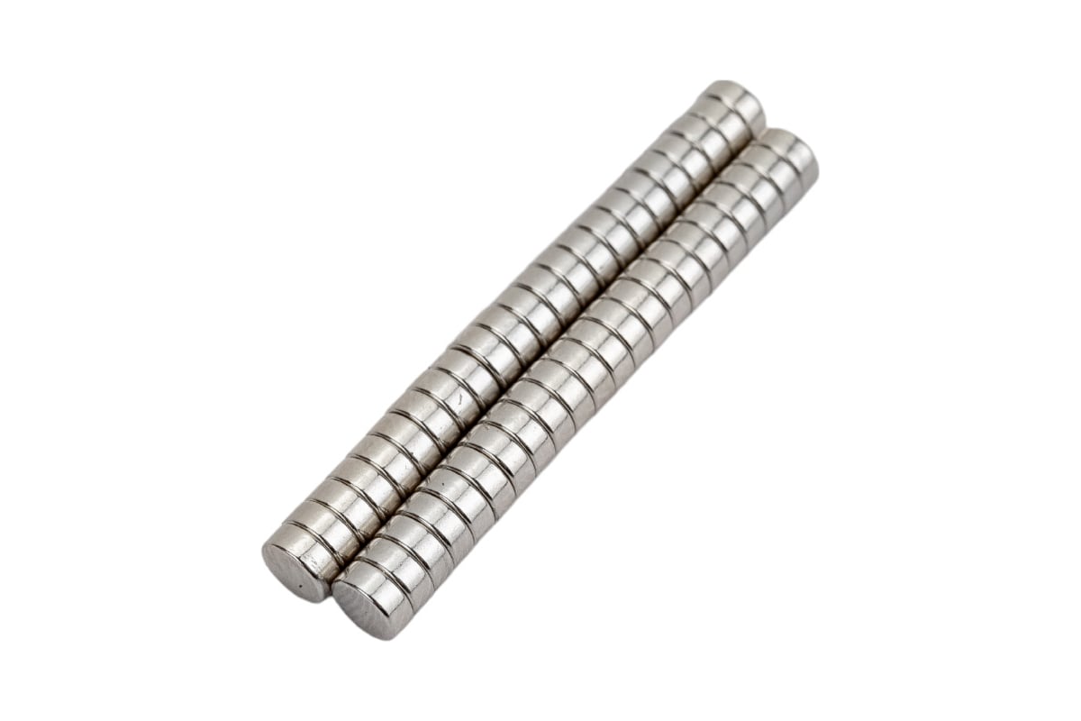 Неодимовый магнит Forceberg диск 5x2 мм, 50 шт. 9-1212024-050 ...