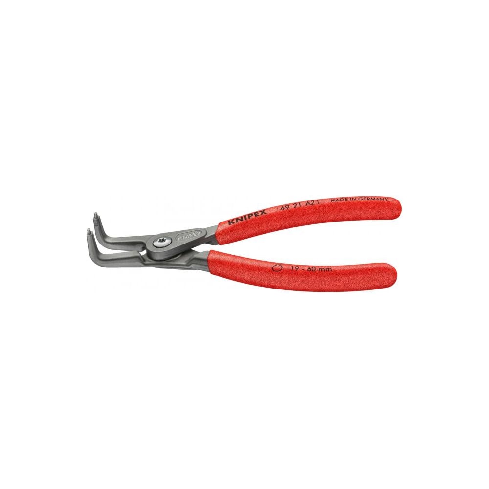 Прецизионные щипцы для внешних стопорных колец KNIPEX губки 90 градусов ...