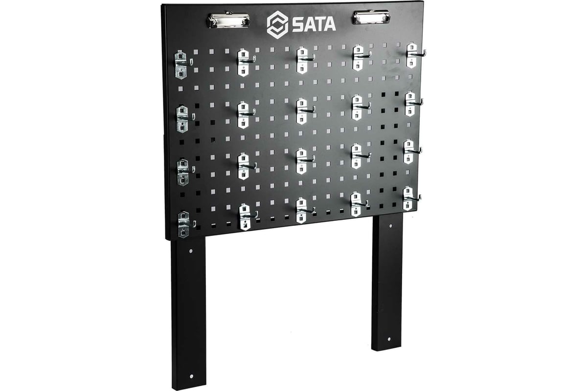 Перфорированная панель с крючками для инструментальных тележек 95124 ...