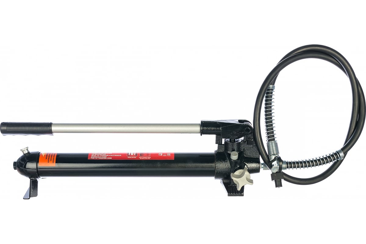 Гидравлический насос со шлангом для 10-тонной растяжки MATRIX 513255 ...