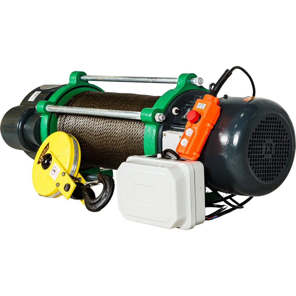Лебедка электрическая ( электролебедка 1000/2000кг, 30/15м, U=380v, P3 ...