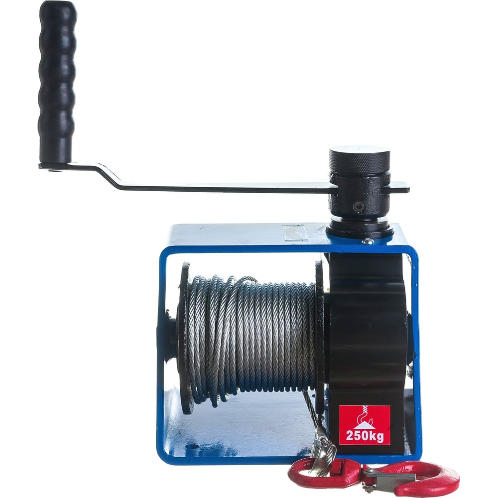 Ручная лебедка с червячным редуктором EURO-LIFT VS-250 00009336 (250 кг ...