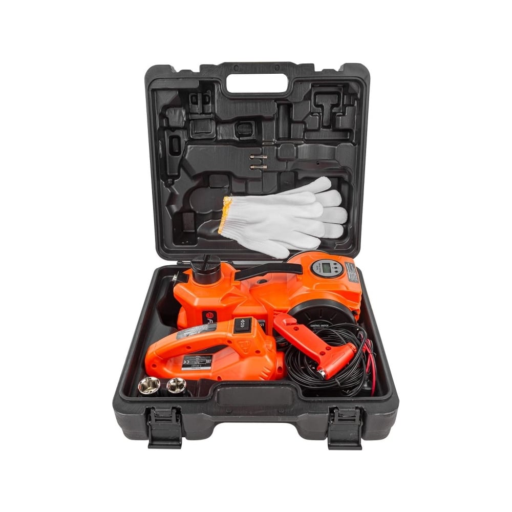 Компрессор автомобильный в комплекте с аксессуарами Forsage f-2014261 ...