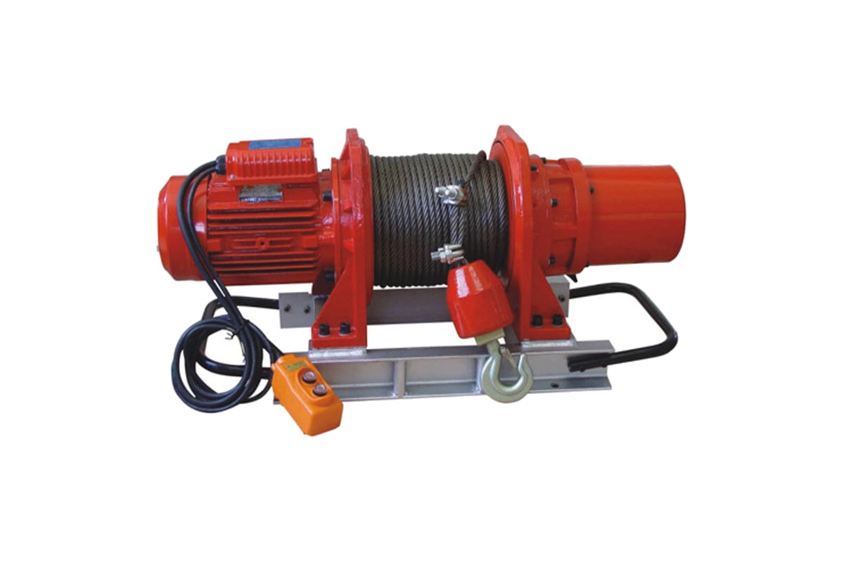 Лебедка электрическая (3200 кг, 100 м, 380 В) EURO-LIFT KDJ-3200E1 ...