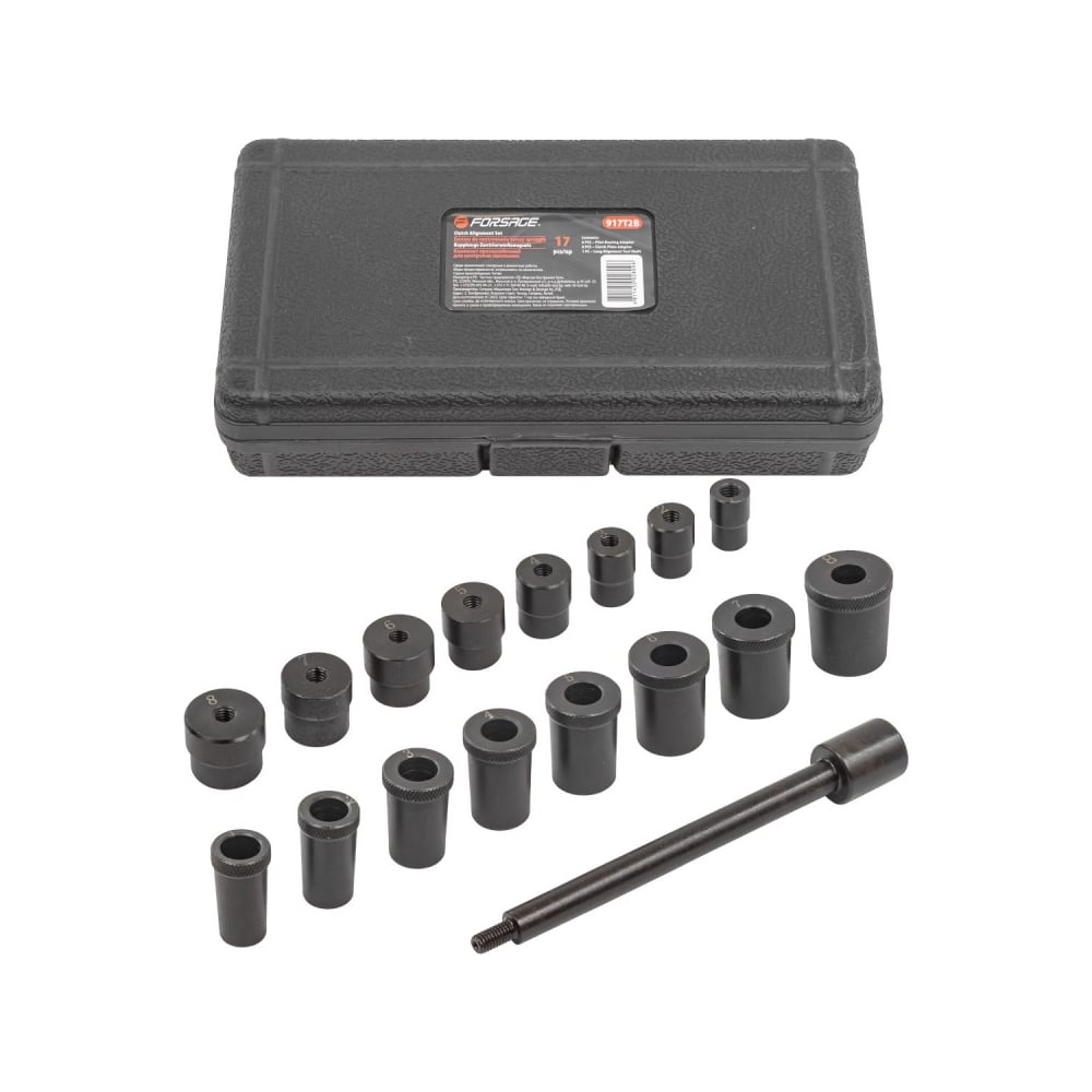 Набор инструментов для центровки сцепления Forsage 17 пр., в кейсе F ...