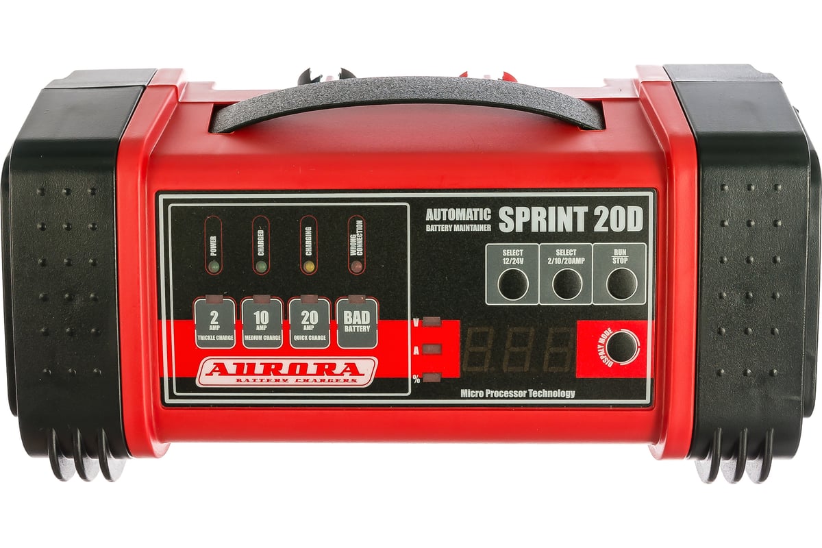 Зарядное устройство Aurora SPRINT 20 D automatic 12/24В 14708 ...
