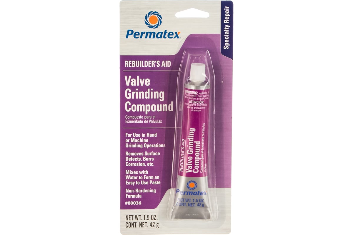 Универсальная паста для притирки клапанов 42г. PERMATEX 80036 ...